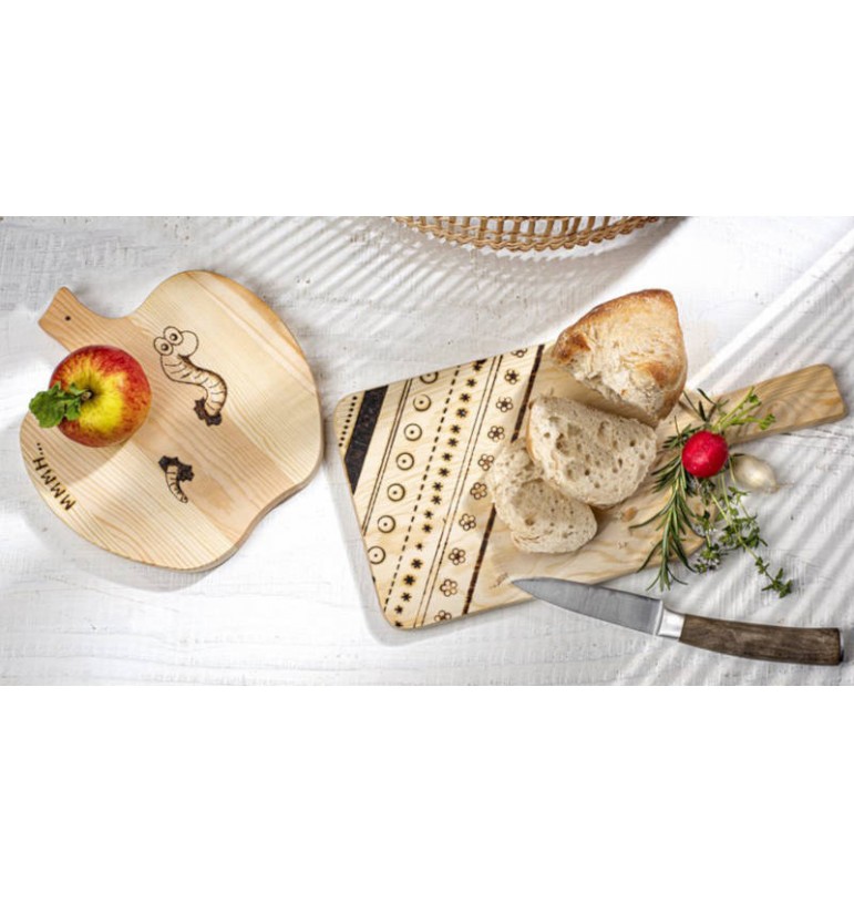 Pyrograveur rouge avec 9 pannes embouts