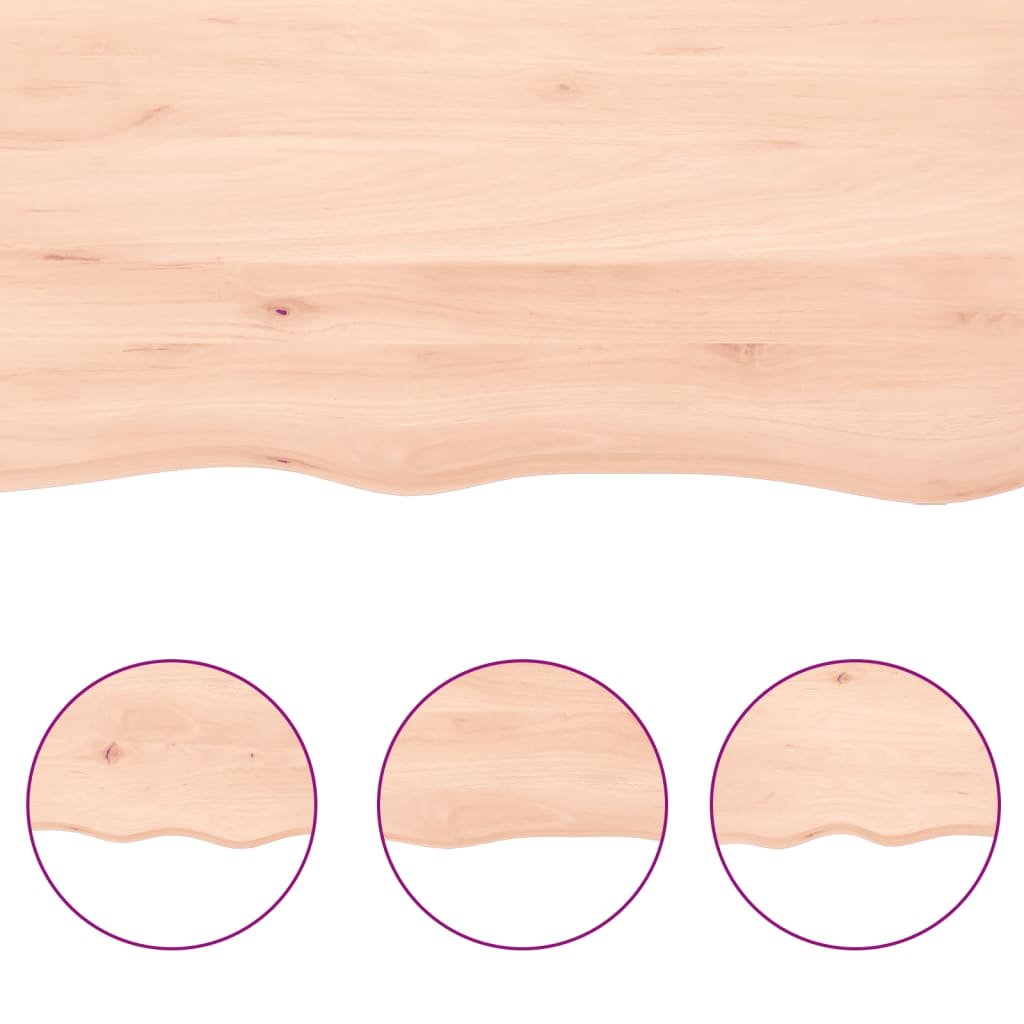 Planche Étagère murale 100x60x4cm en chêne massif