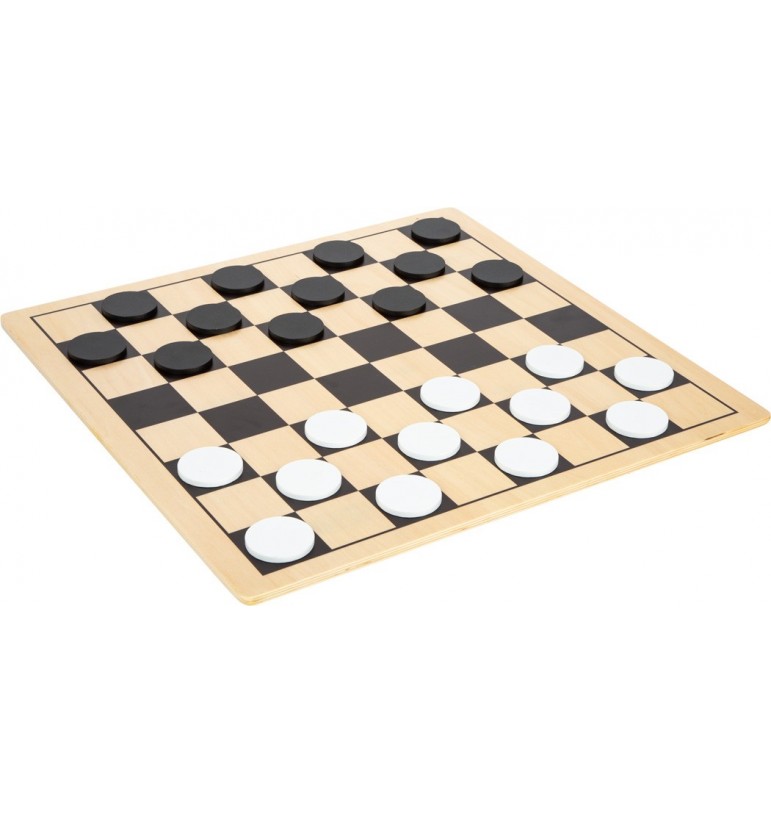 Giant chess set + checkers accessories