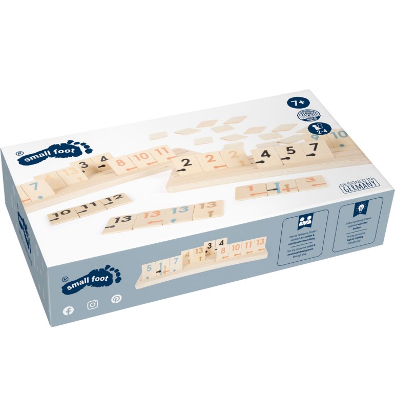 Rami Jeu de stratégie Rummy en bois